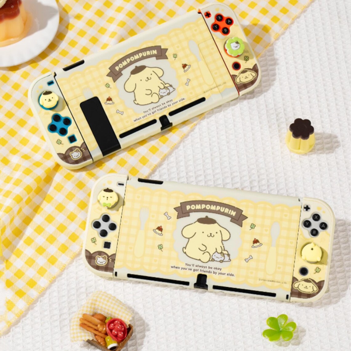 Cute Kawaii Cartoon Switch Protective Cover, Cute Switch Joy-con ...