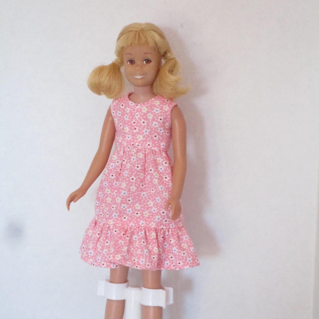 Jelly Roll Pink Dress, Made to Fit Skipper Dolls - Etsy