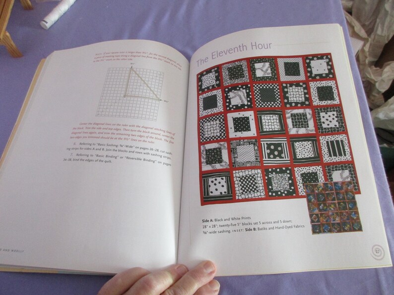 Reversible Quilts, Two at a Time, by Sharon Pederson, 2002 - Etsy
