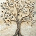 Family Tree Wall Art Earth Tone Genealogy Chart Heritage Decor Rustic ...
