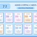 ADHD Coping Cards, ADHD Therapy Resources, ADHD Visual Aids, Dealing ...