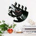 Climbing Wall Clock 12 Made Out of Vintage Vinyl Record, Climbing Wall ...