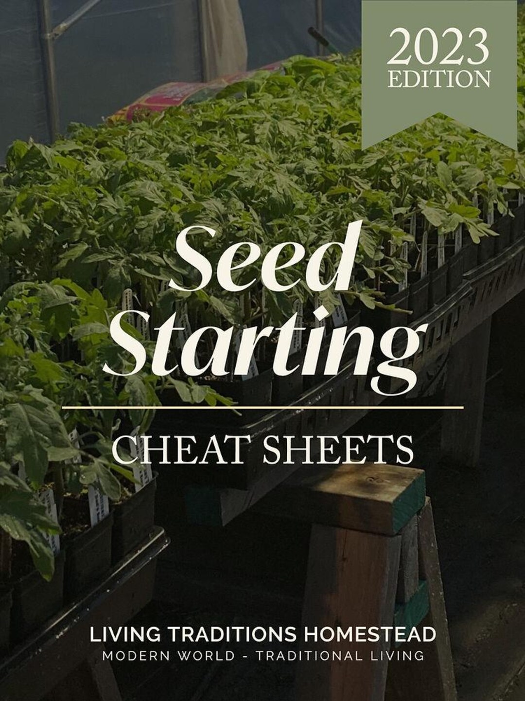 Seed Starting Cheat Sheets for Vegetables, Herbs, Flowers printable PDF ...