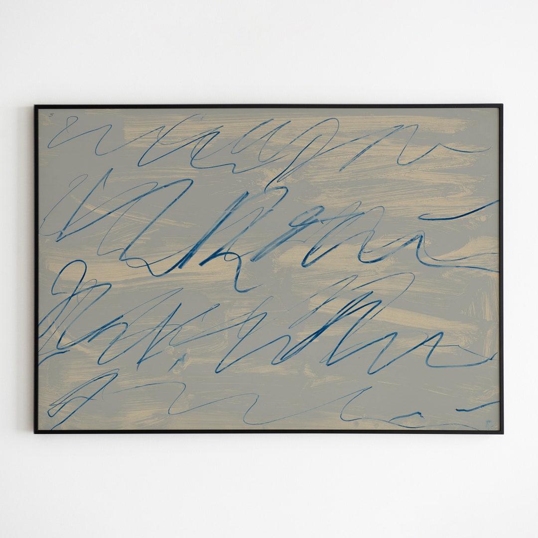 Cy Twombly : Untitled roman Note 1970 Neo-expressionism Abstract Giclee ...