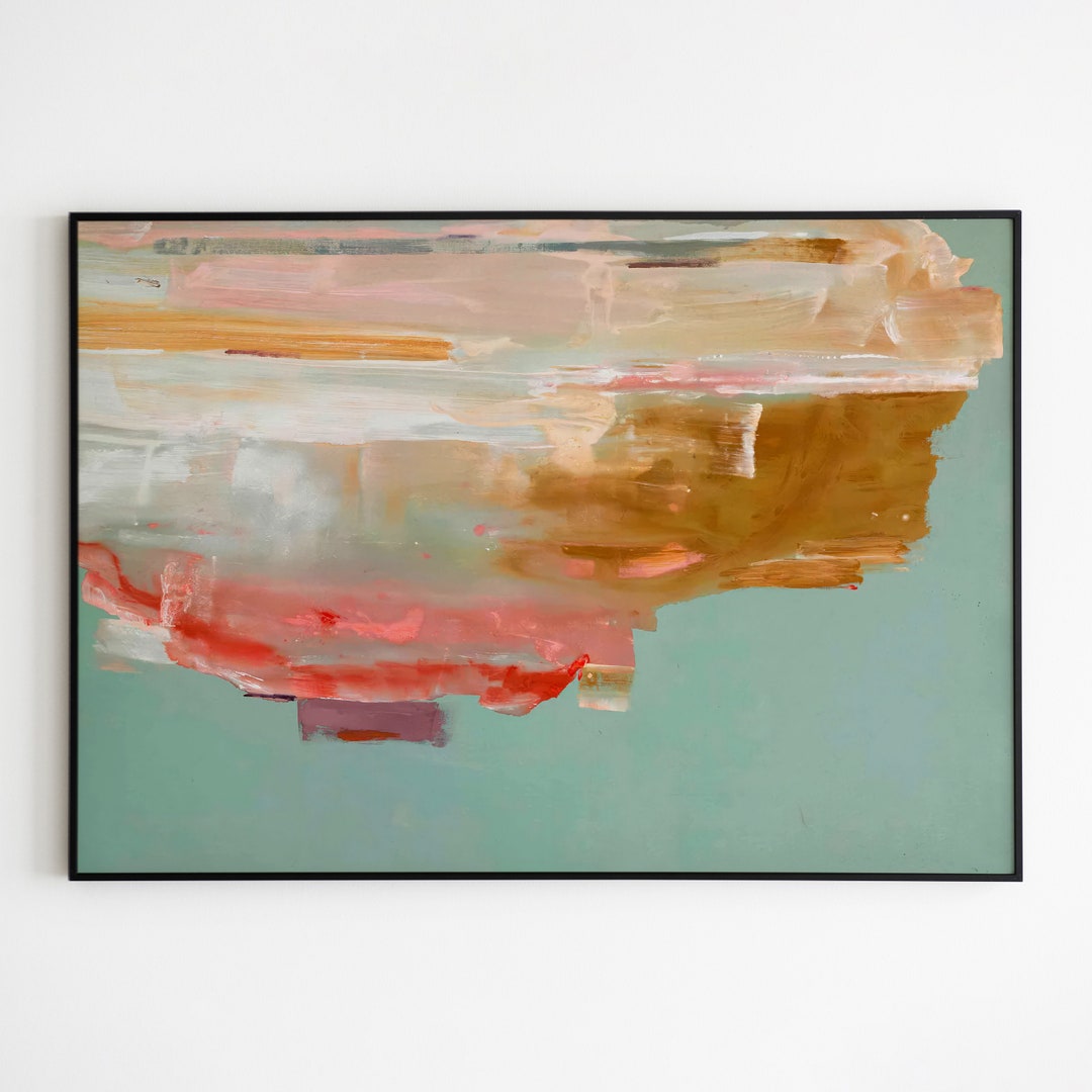 Helen Frankenthaler : Sea Level 1976 Abstract Expressionism Lyrical ...