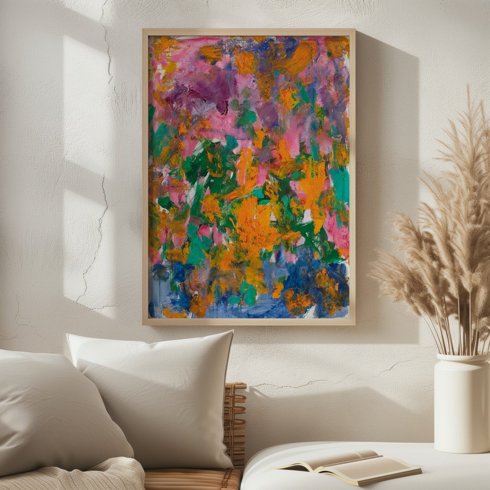 Joan Mitchell : Merrily 1982 Abstract Expressionism Giclee Wall Art ...