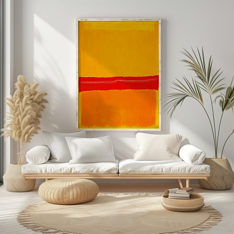 Mark Rothko : No.5 No.22 1950 Color Field Painting Abstract Giclee ...