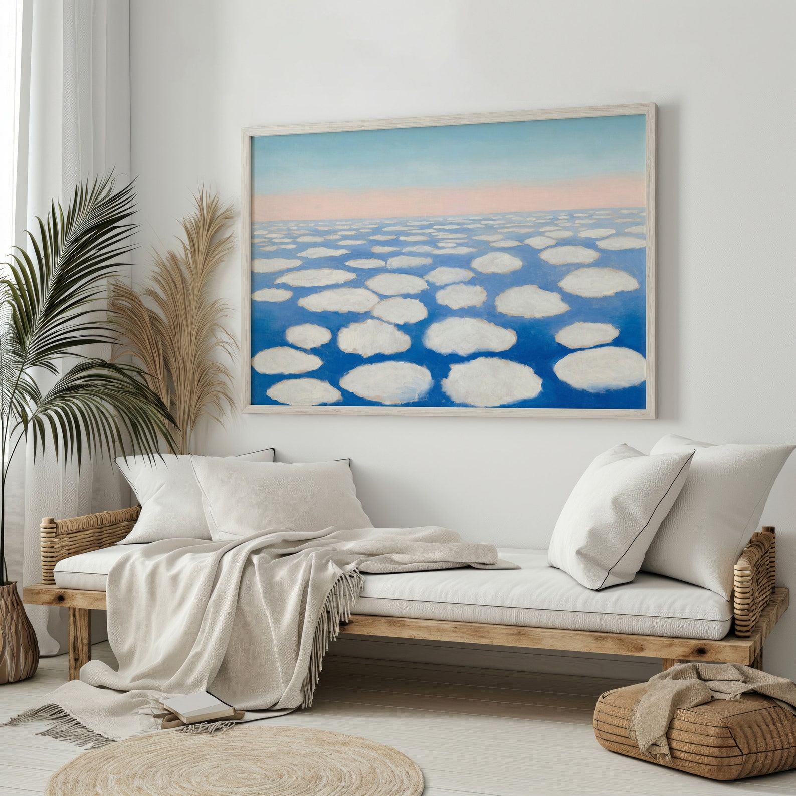 Georgia O'keeffe : Above the Clouds I From 'sky Above Clouds' 1963 ...