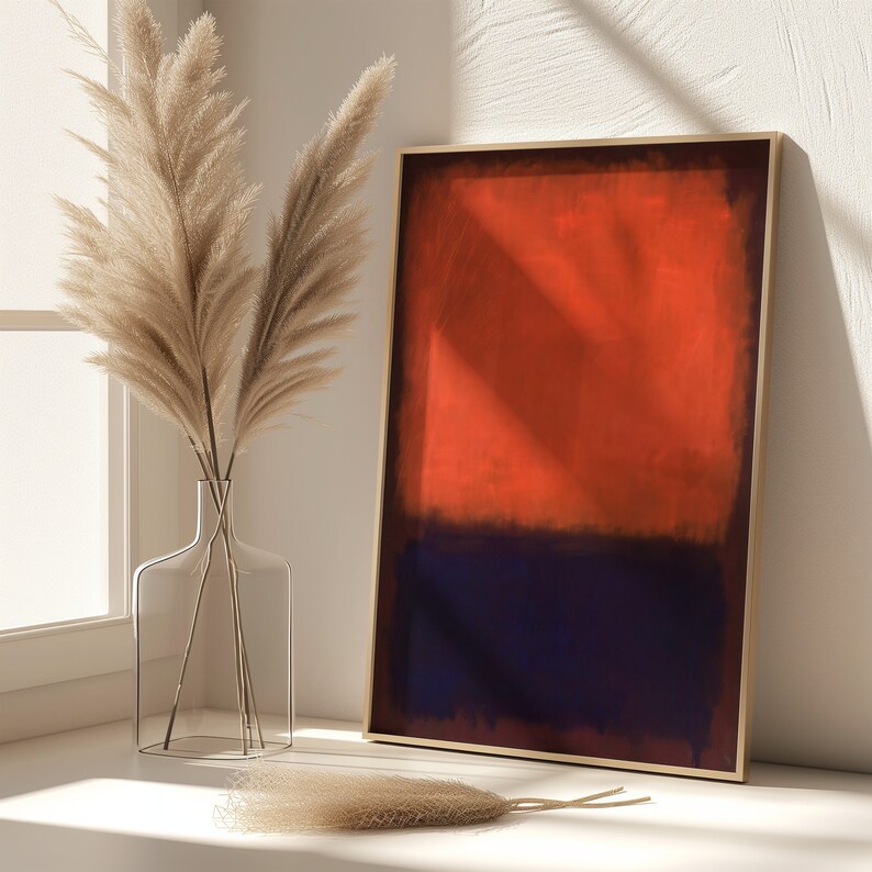 Mark Rothko : No.14 1960 Color Field Painting Abstract Giclee Print ...