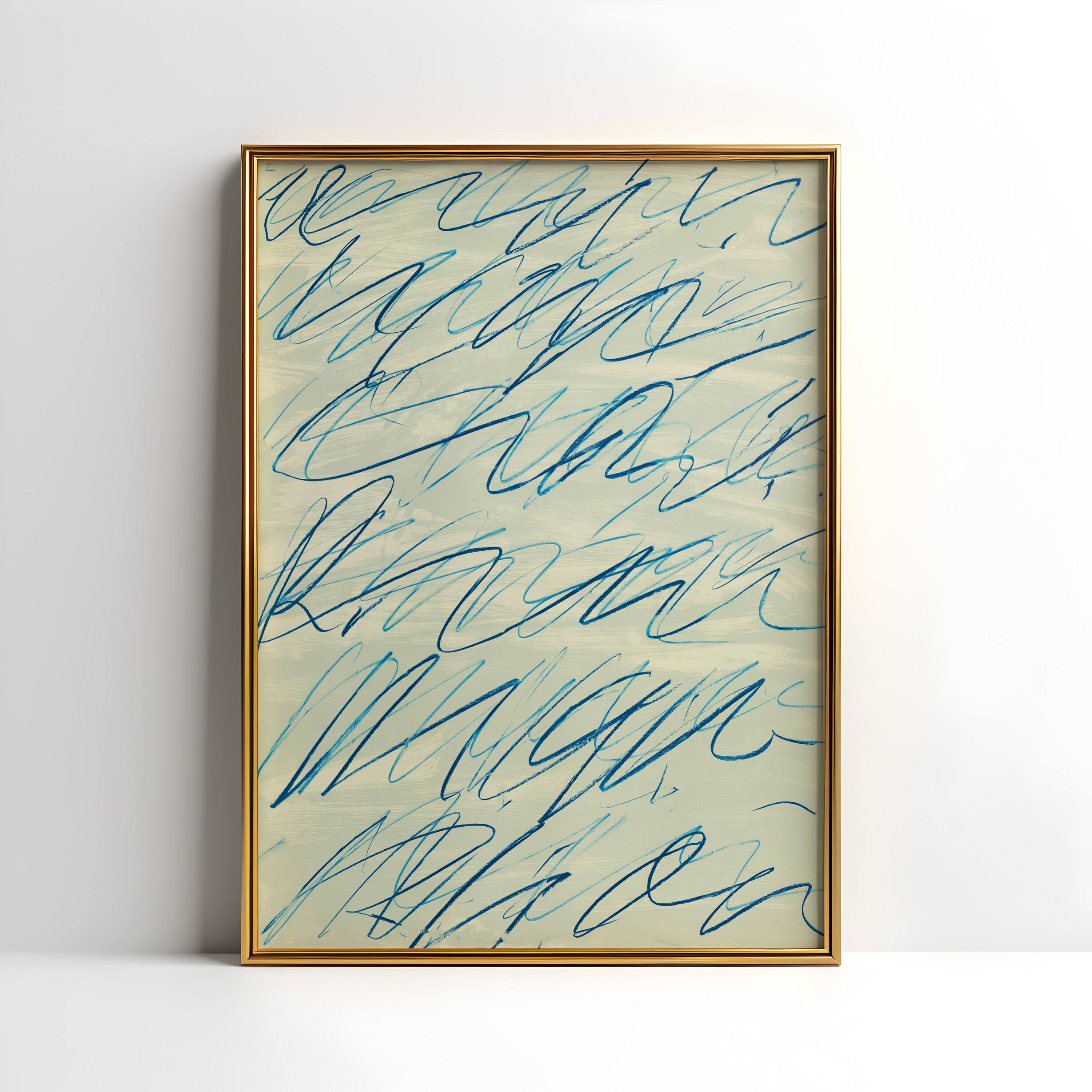 Cy Twombly : Roman Notes One Print 1979 Abstract Expressionism Giclee ...