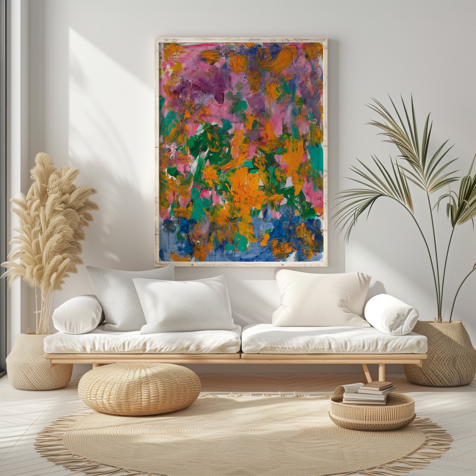Joan Mitchell : Merrily 1982 Abstract Expressionism Giclee Wall Art ...