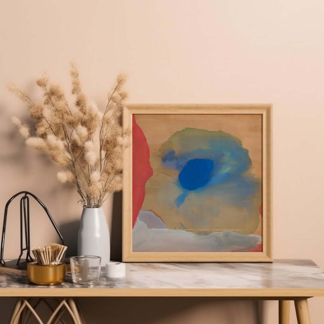 Helen Frankenthaler : Gypsy 1973 Color Field Painting Lyrical ...
