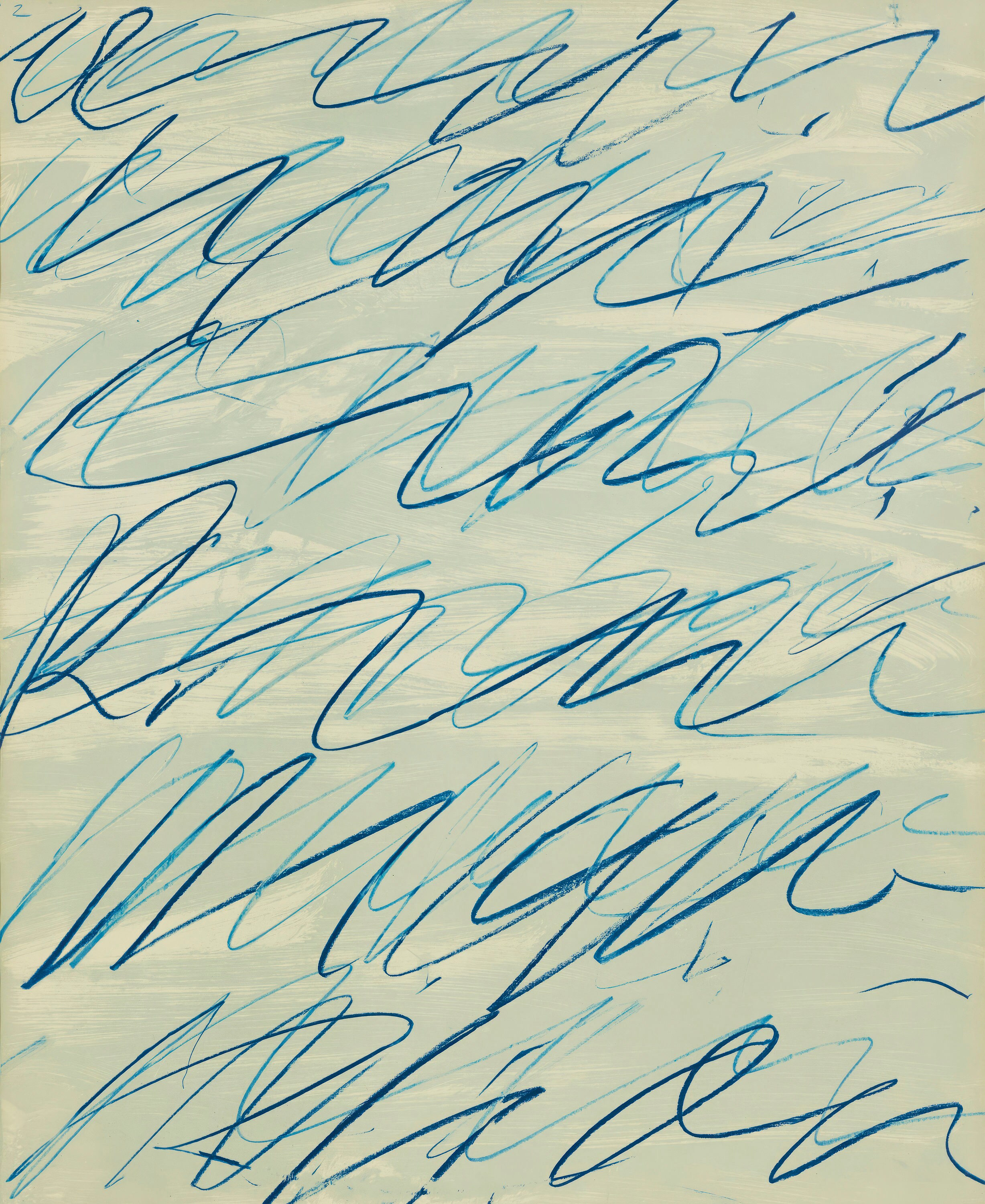 Cy Twombly : Roman Notes One Print 1979 Abstract Expressionism Giclee ...