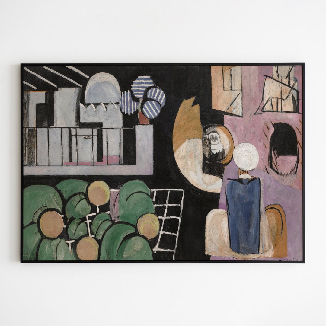 Henri Matisse : the Moroccans 1916 Cubism Genre Painting Giclee Wall ...