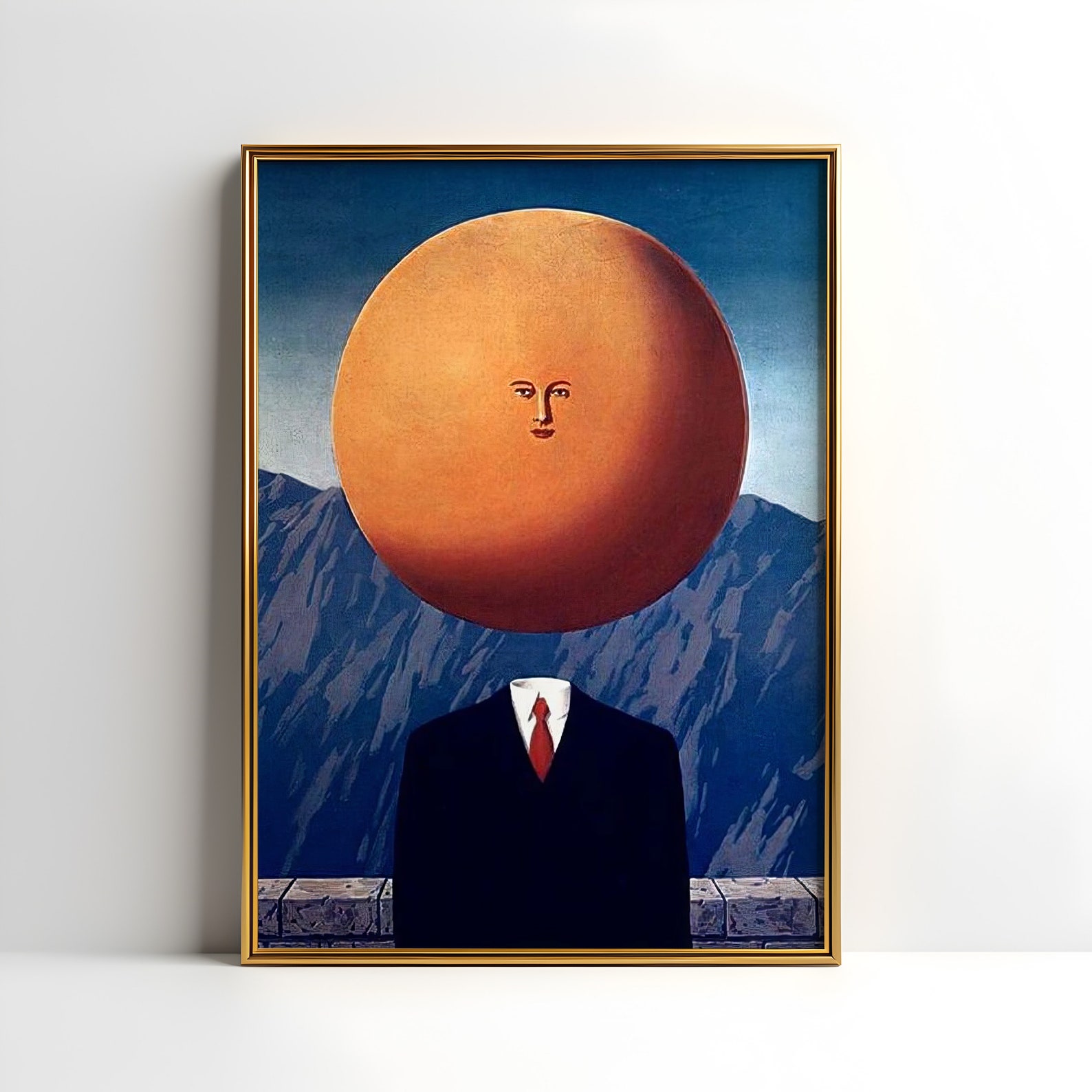 Rene Magritte : the Art of Living 1967 Surrealism Symbolic Painting ...
