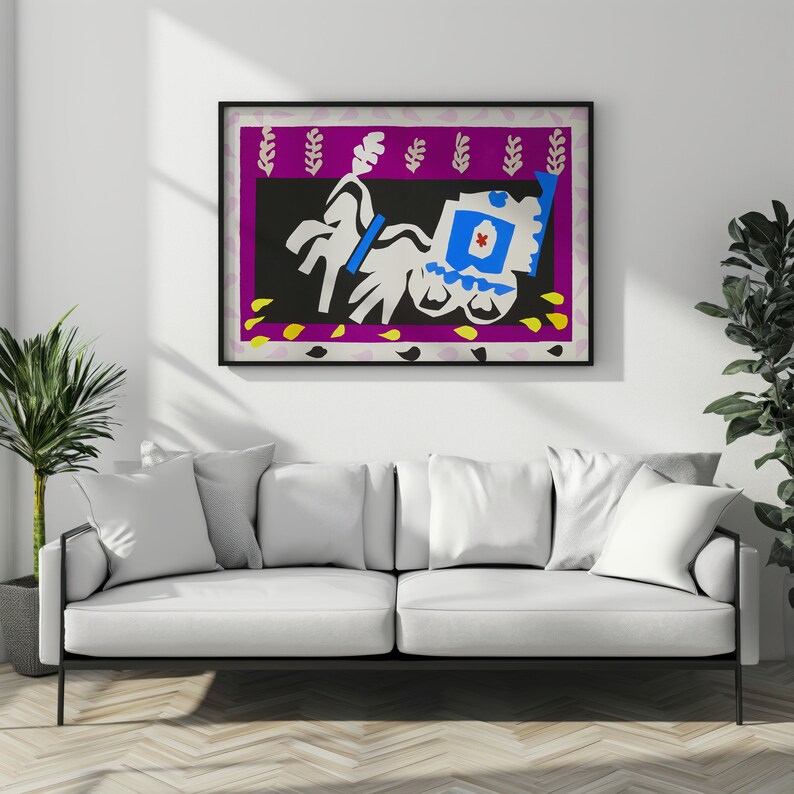 Henri Matisse : the Burial of Pierrot l'enterrement De Pierrot From ...