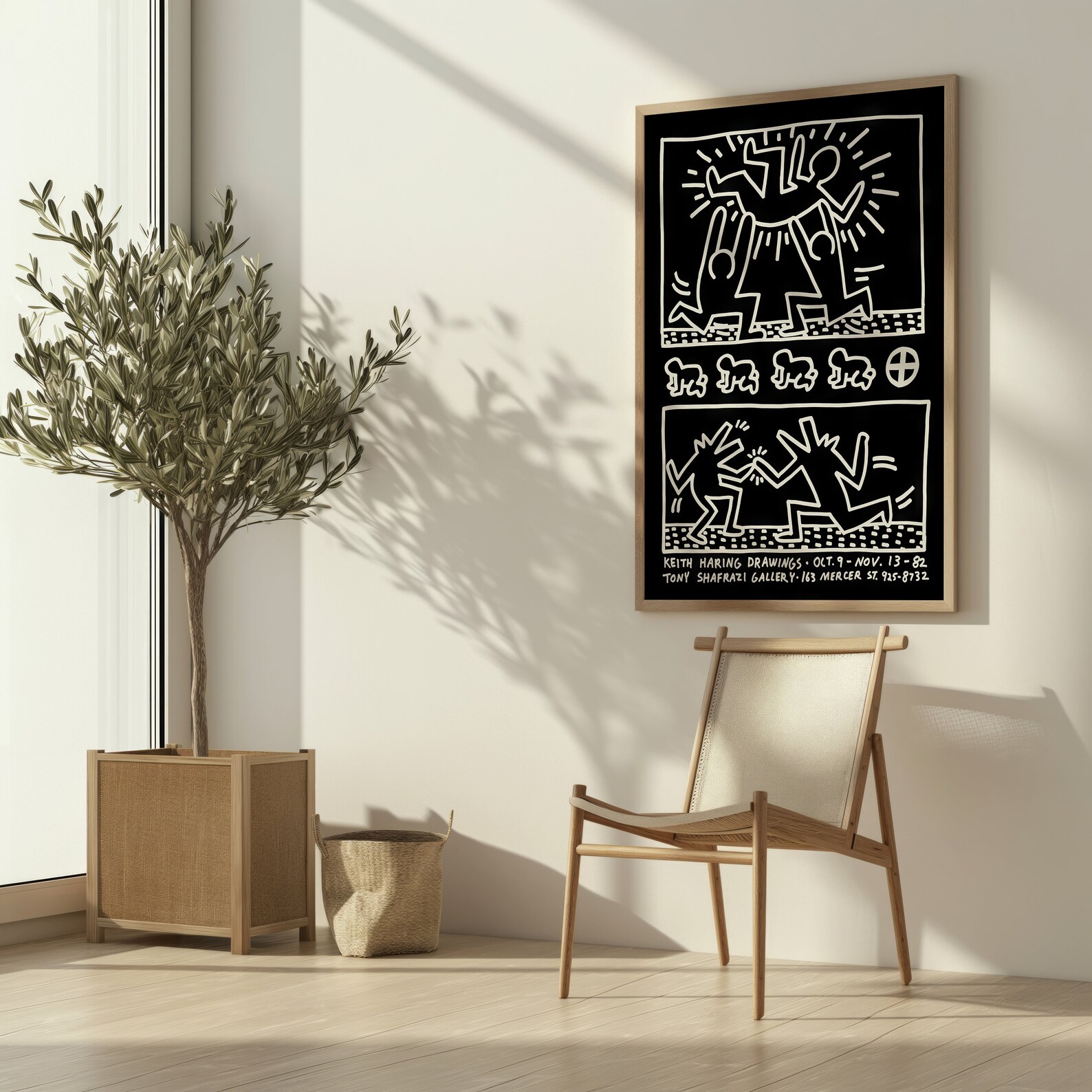 Keith Haring Drawings 1982 Poster Art Print Giclee Wall Art Print Home ...
