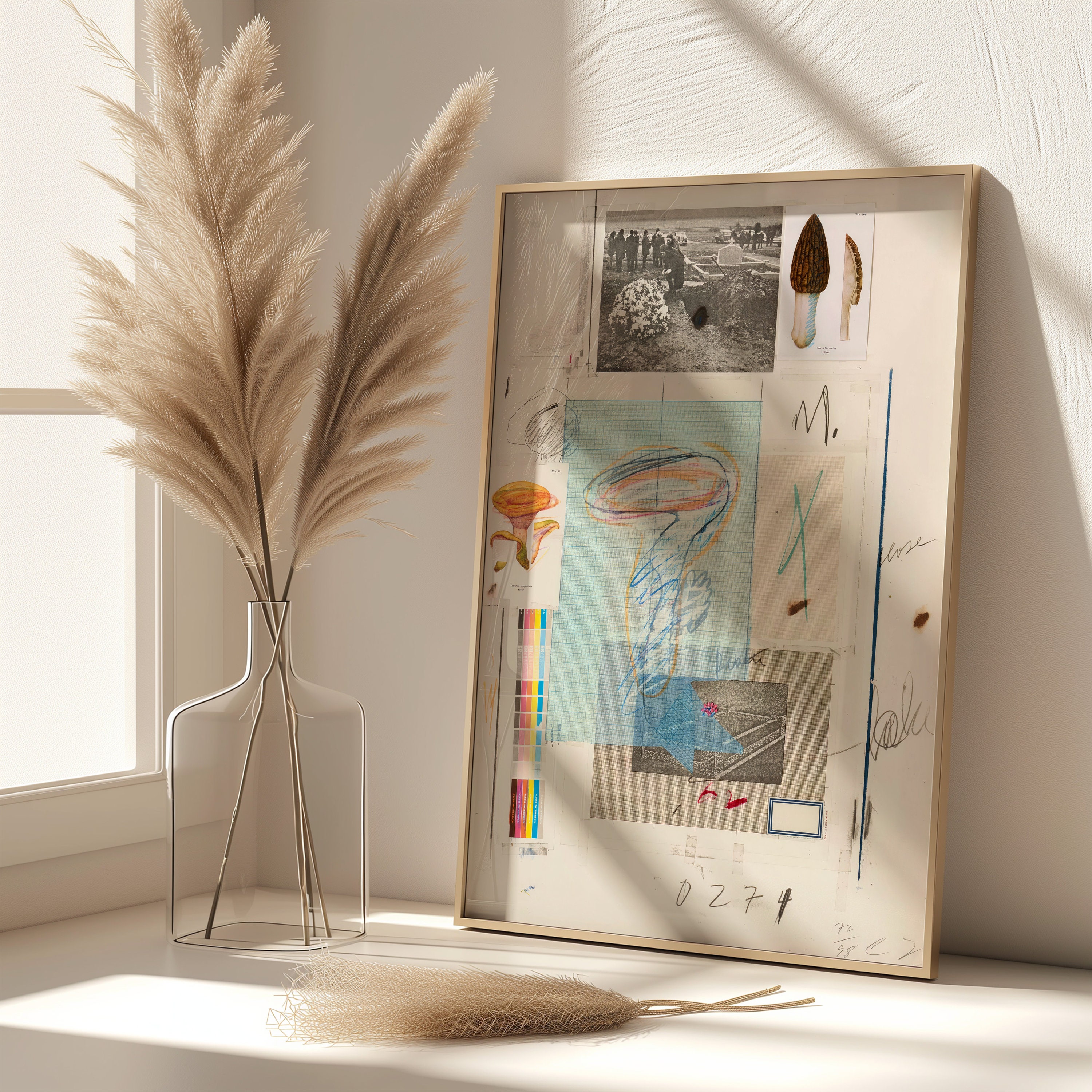 Cy Twombly : Natural History Part I, Mushrooms, No. VII 1974 Neo ...