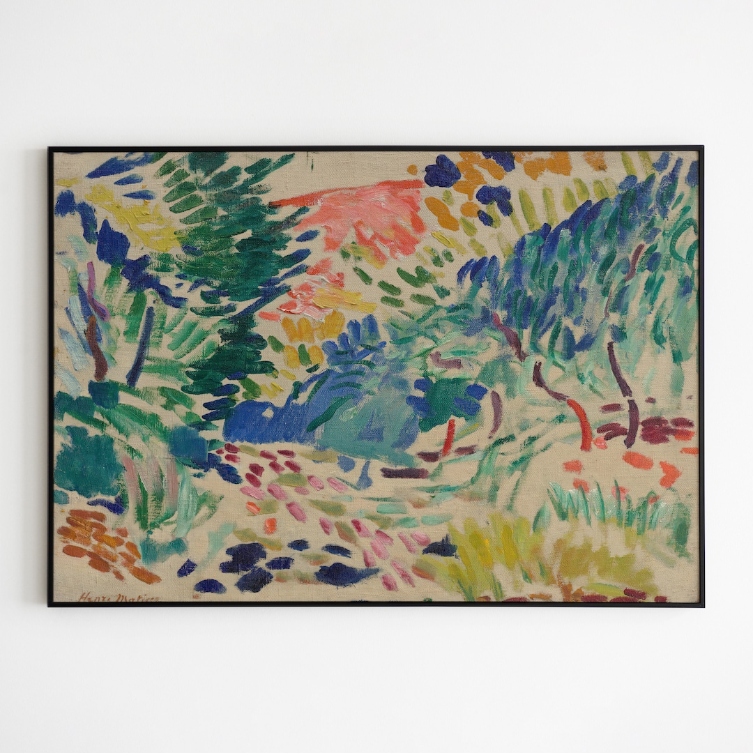 Henri Matisse : Landscape at Collioure 1905 Impressionism Landscape ...