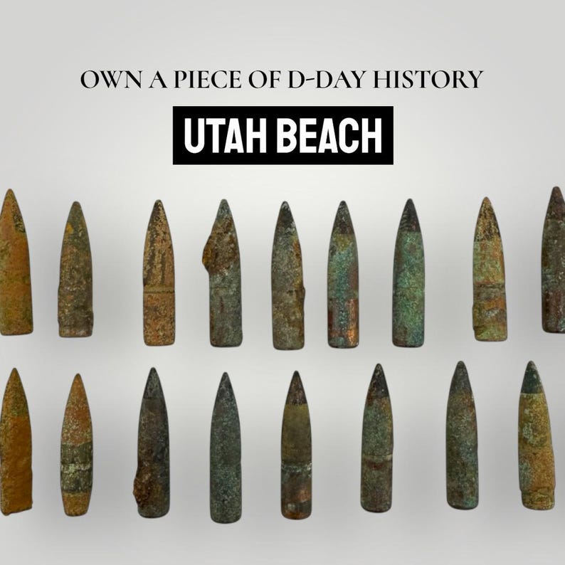 WWII D-day Utah Beach 4th Infantry Division Operation Overlord June 6th ...