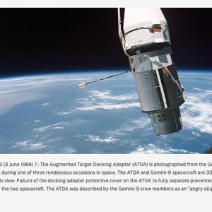 RARE! Original Gemini IX Mission Pin "11th Earth-orbiting Mission ...