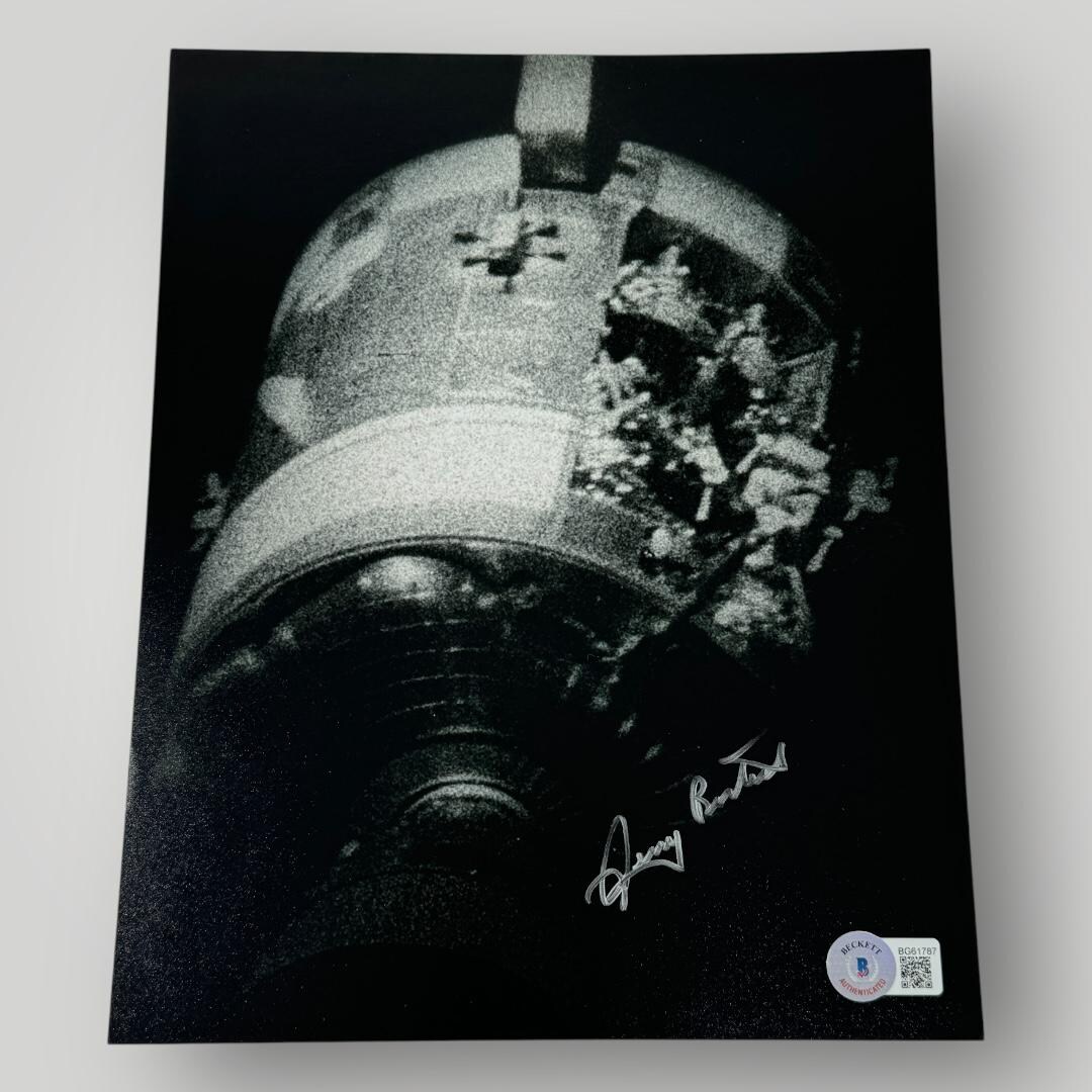 Apollo 13 - Jerry Bostick Autographed NASA Photo (C.O.A.) - Etsy