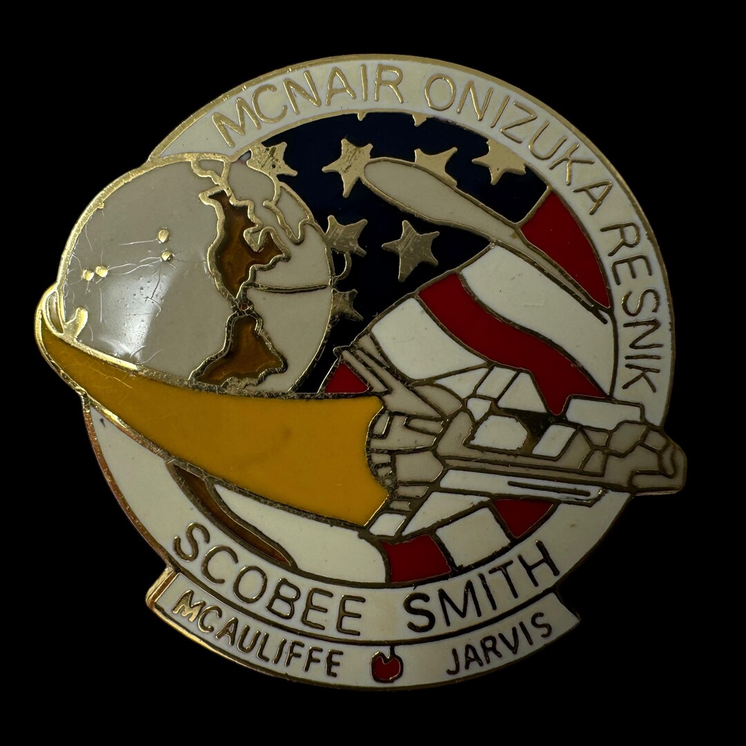 RARE Original 1986 NASA Space Shuttle Challenger STS-51L Vintage ...
