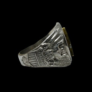 Vintage Sterling Silver 50th Armd. Division Ring: New Jersey National ...