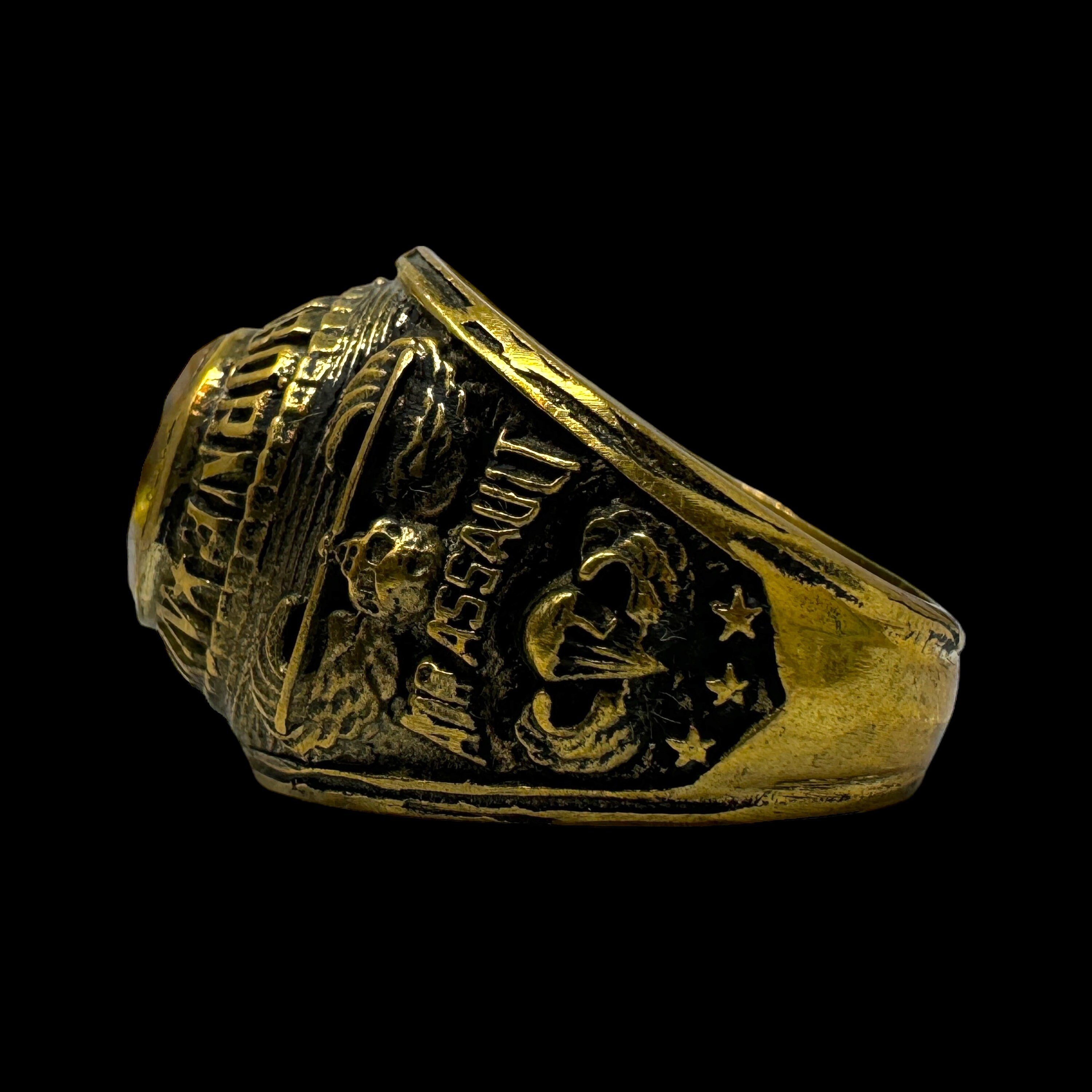 RARE! Original 101st Airborne 10K Solid Gold 1960's U.S. Army Soldier ...