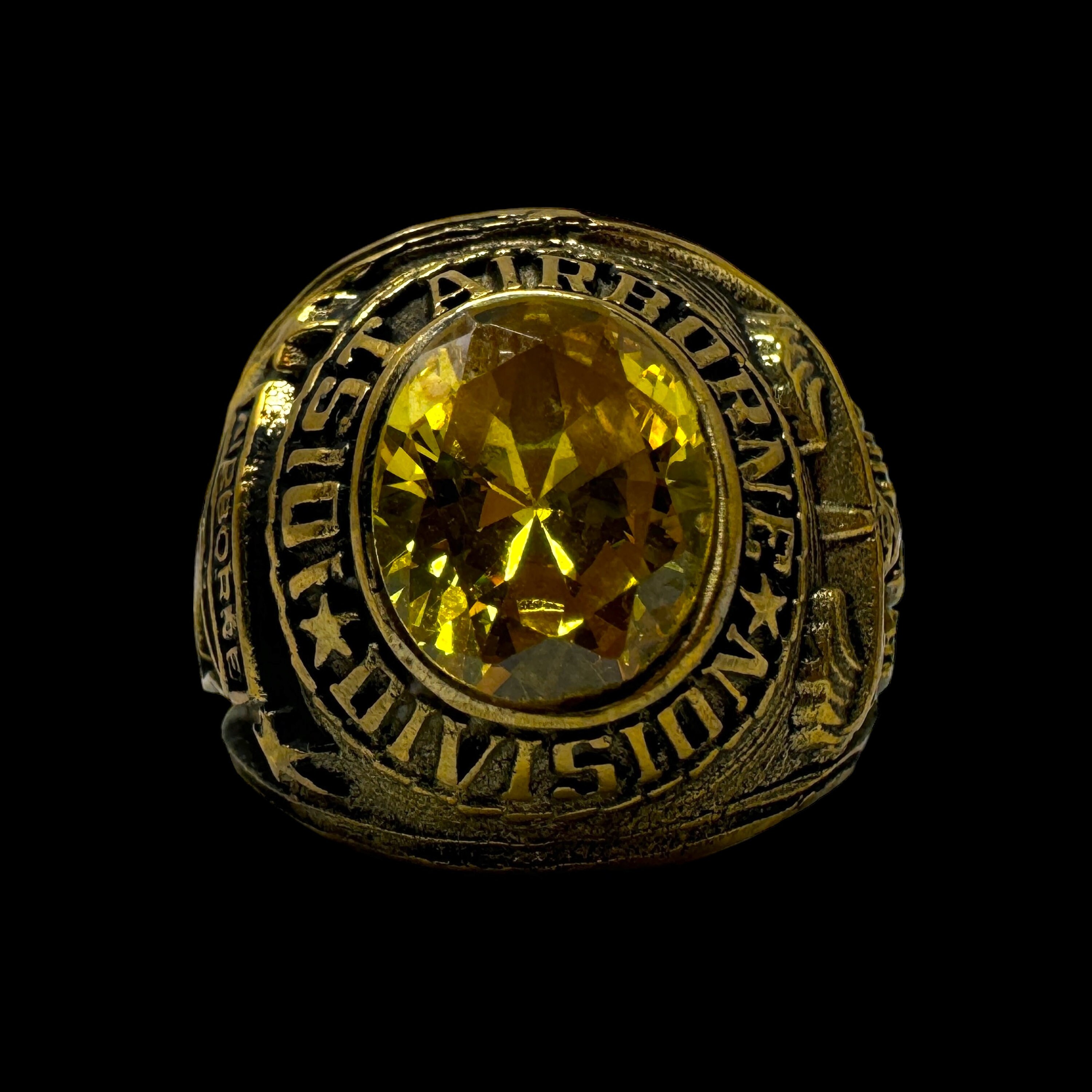 RARE! Original 101st Airborne 10K Solid Gold 1960's U.S. Army Soldier ...