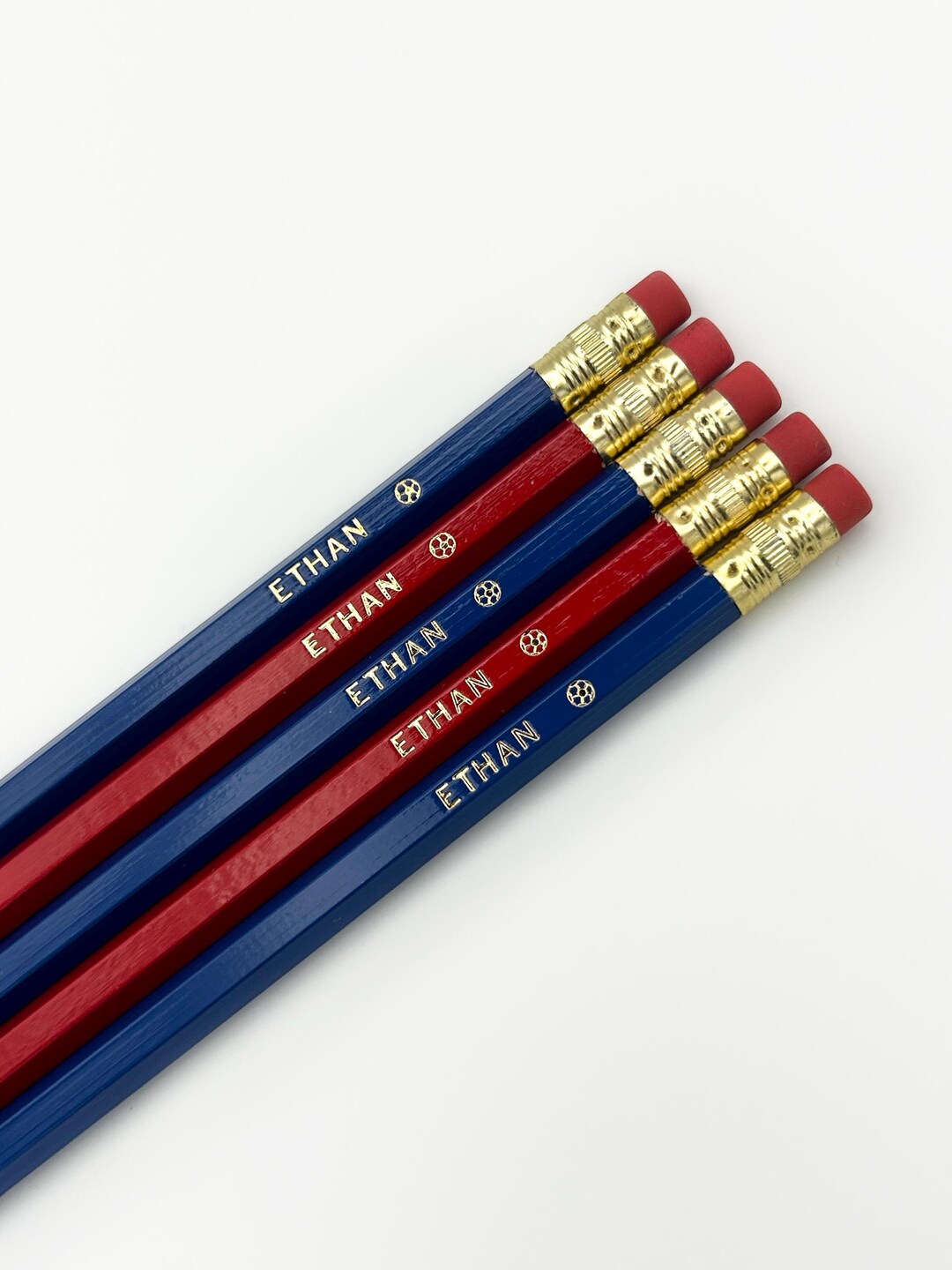 Personalized Name Pencils (set of 5) - Etsy