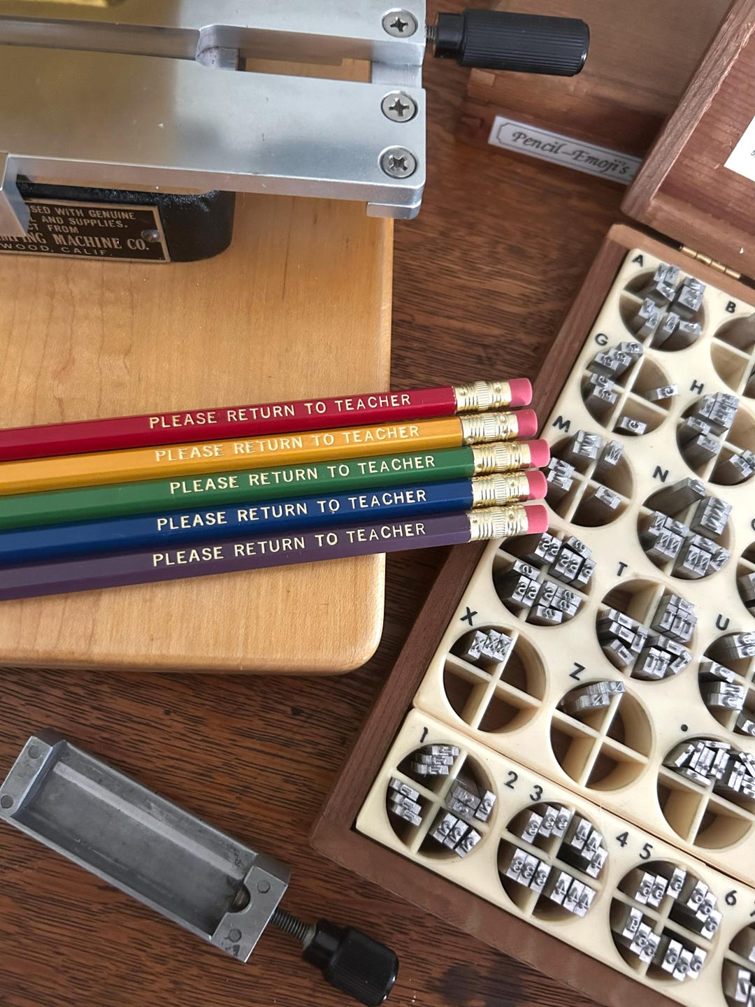 Return to Teacher | Back to School Pencils (sets of 5, 9, or 12) - Etsy