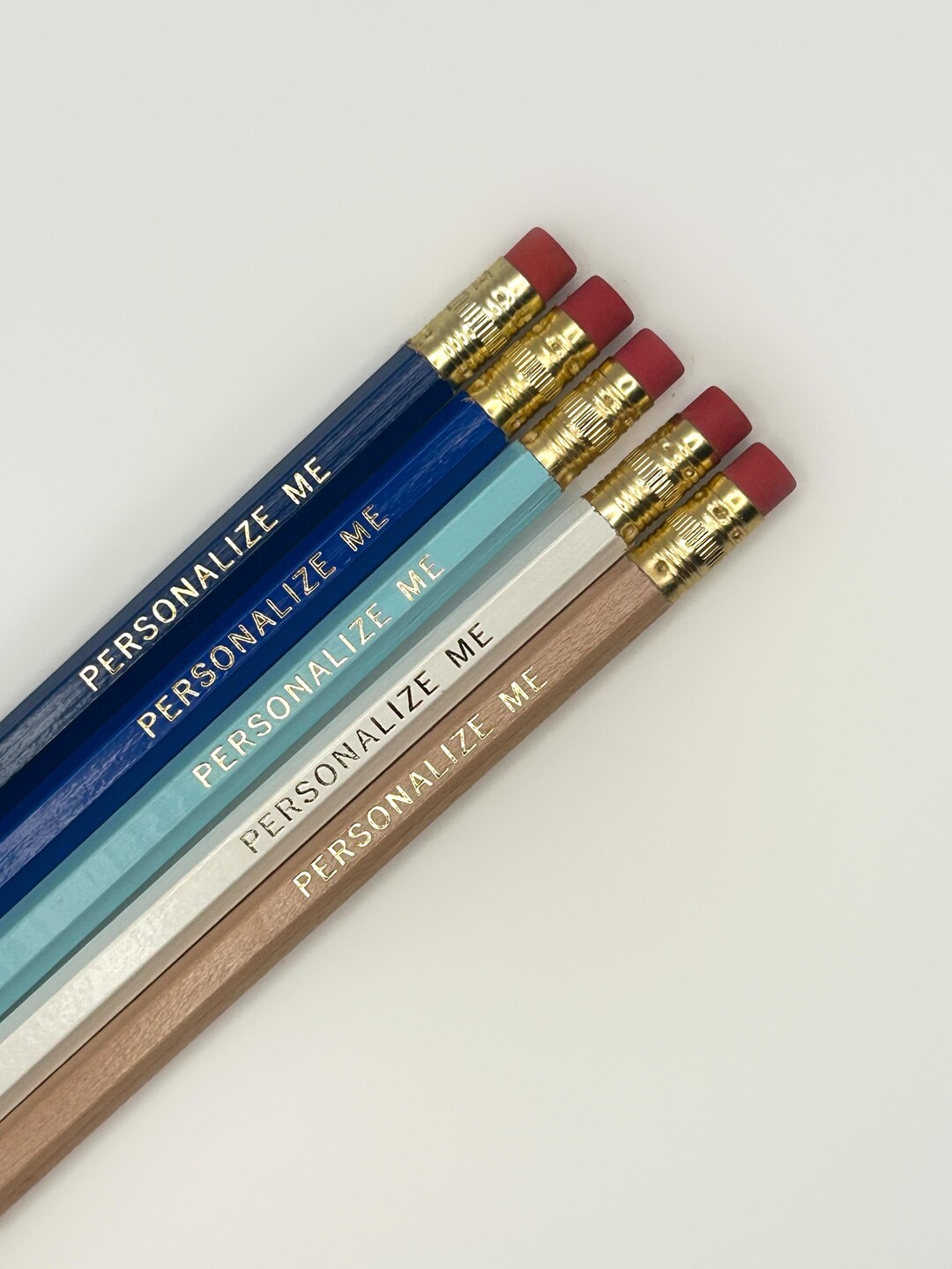 Ocean | Custom Pencils (set of 5) - Etsy