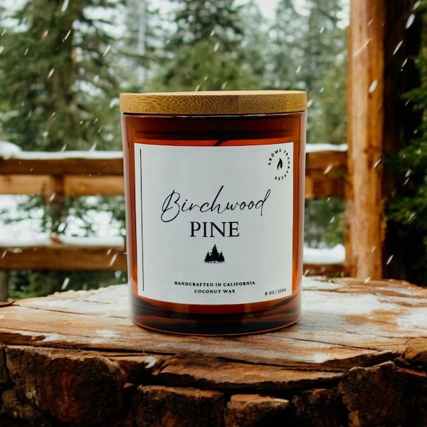 Pine Candles - Etsy