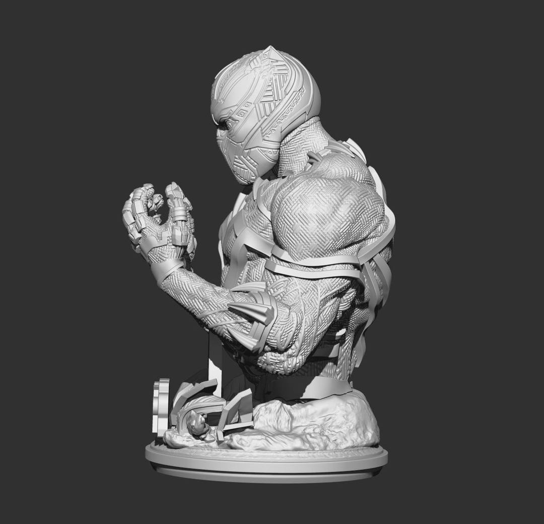 Black Panther 3d Printer STL Files - Etsy