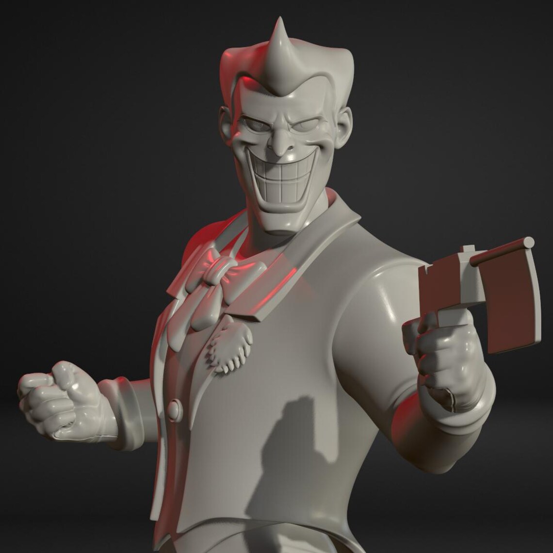 Joker STL Model Joker 3D Figure STL Diorama Model for 3D Printing 3D ...