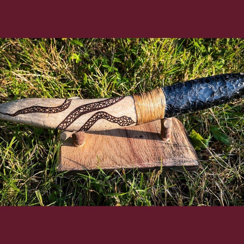 Obsidian Knife - Etsy