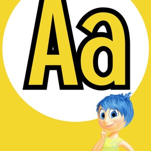Inside Out Alphabet Letters Alphabet Posters Inside Out Classroom ...