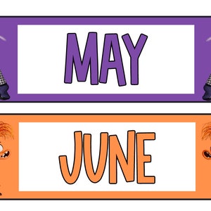 Inside Out Months of the Year | Months of the Year Class Posters ...