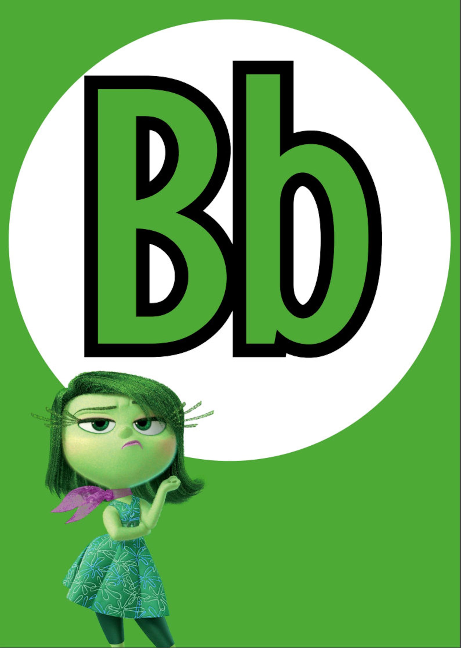 Inside Out Alphabet Letters Alphabet Posters Inside Out Classroom ...