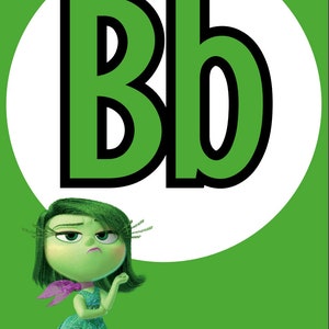 Inside Out Alphabet Letters Alphabet Posters Inside Out Classroom ...