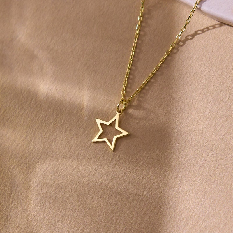 Star Necklace - Etsy