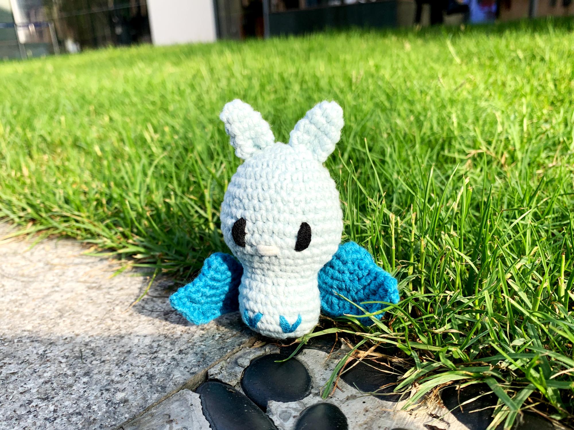 Crochet Amigurumi Pattern - Eaay Crochet Bat Keychain Pattern, Cute ...