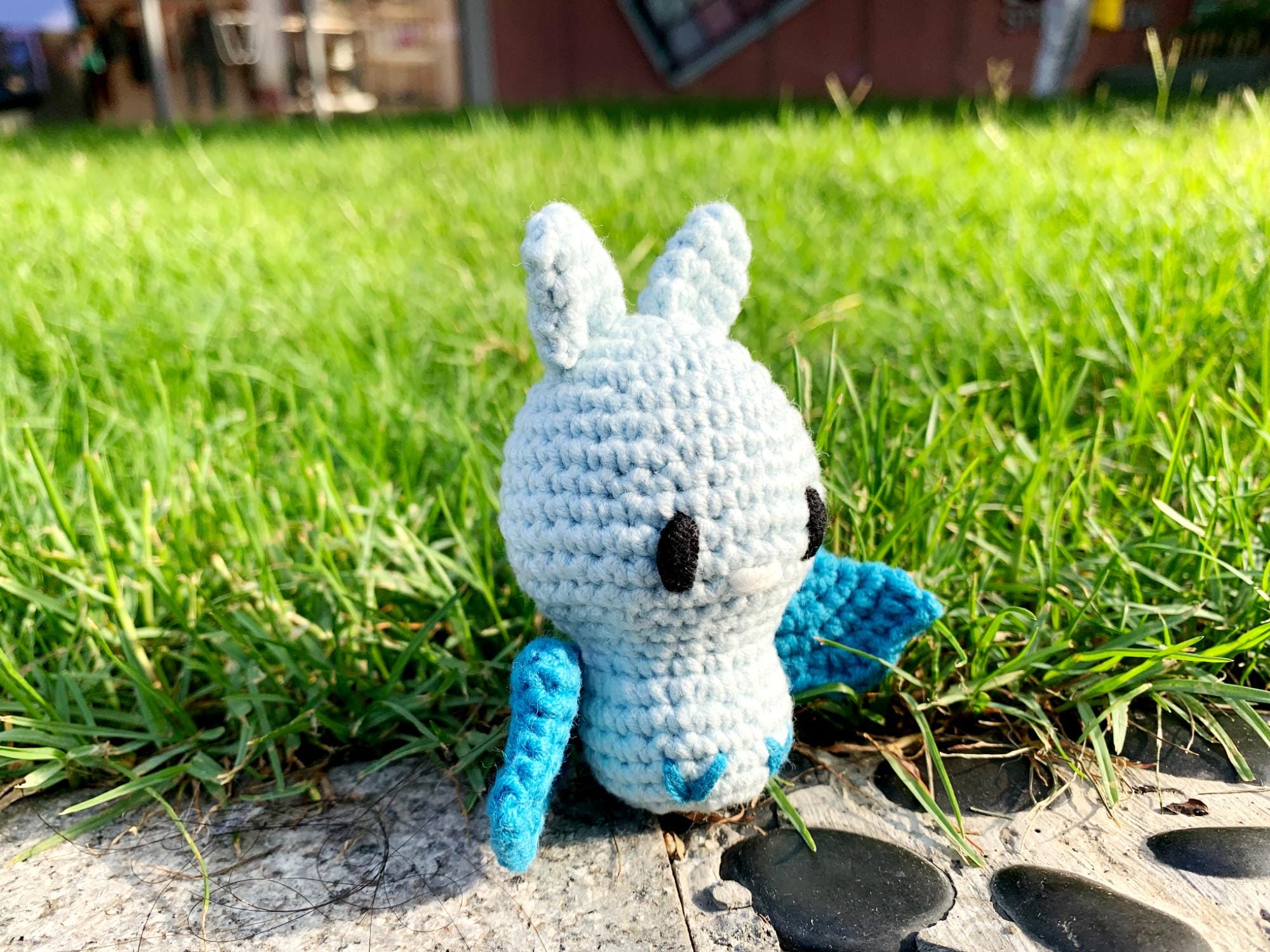 Crochet Amigurumi Pattern - Eaay Crochet Bat Keychain Pattern, Cute ...