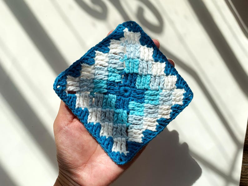 New Granny Square Pattern Step-by-step Video Pattern Tutorial Instant ...