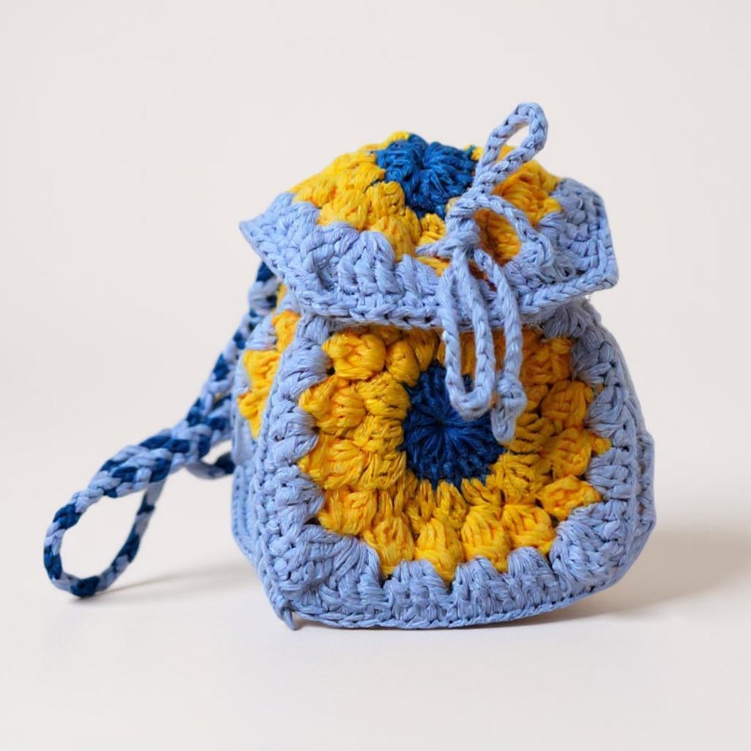 Granny Square Backpack Crochet Pattern PDF – Mini Crochet Bag or ...