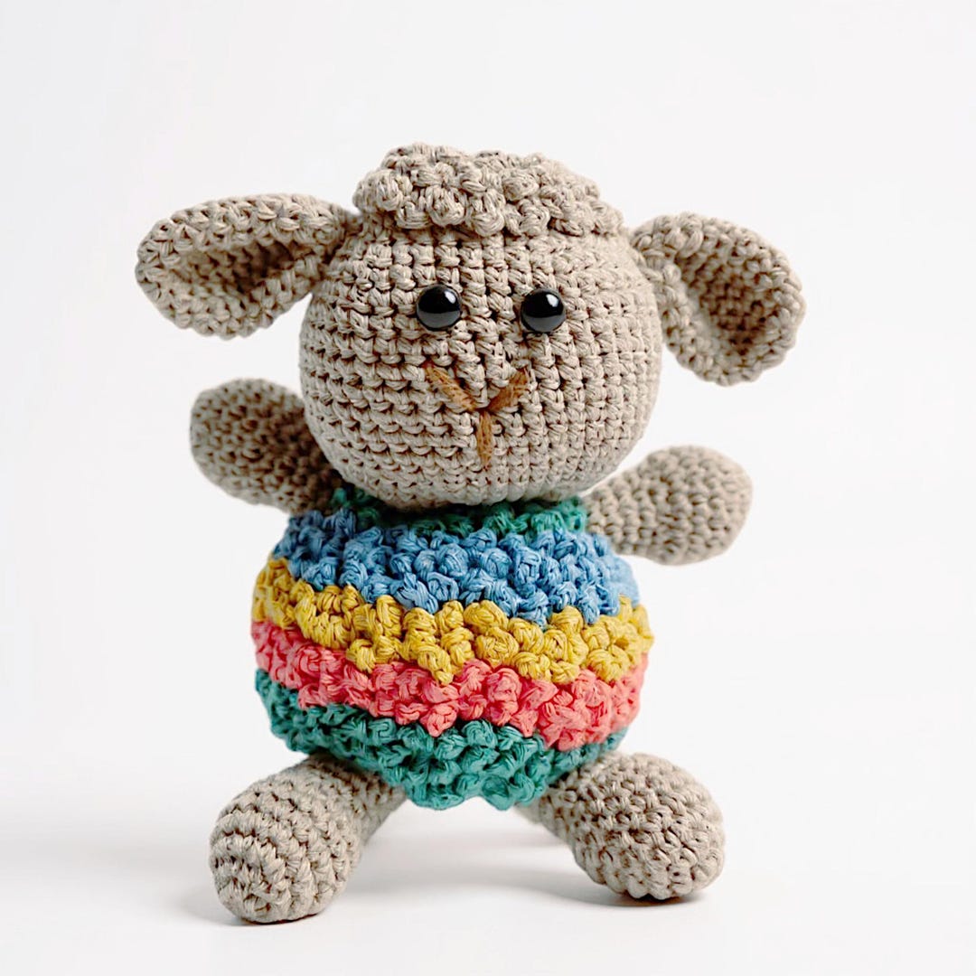 Lamb Crochet Pattern PDF – Amigurumi Sheep Toy Pattern - Etsy