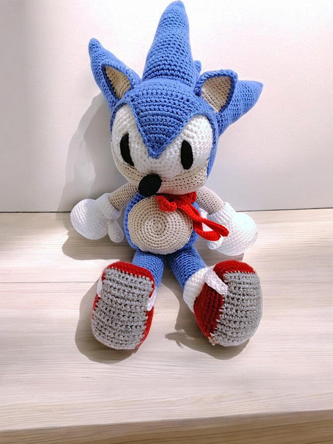 Crochet Pattern Sonic the Hedgehog Plush DIY Sonic Toy Amigurumi Sonic ...