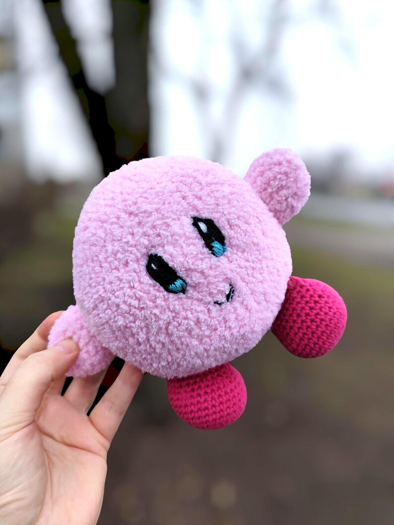 Kirby Amigurumi Crochet Pattern Cute and Easy DIY Plushie Toy for Kids ...