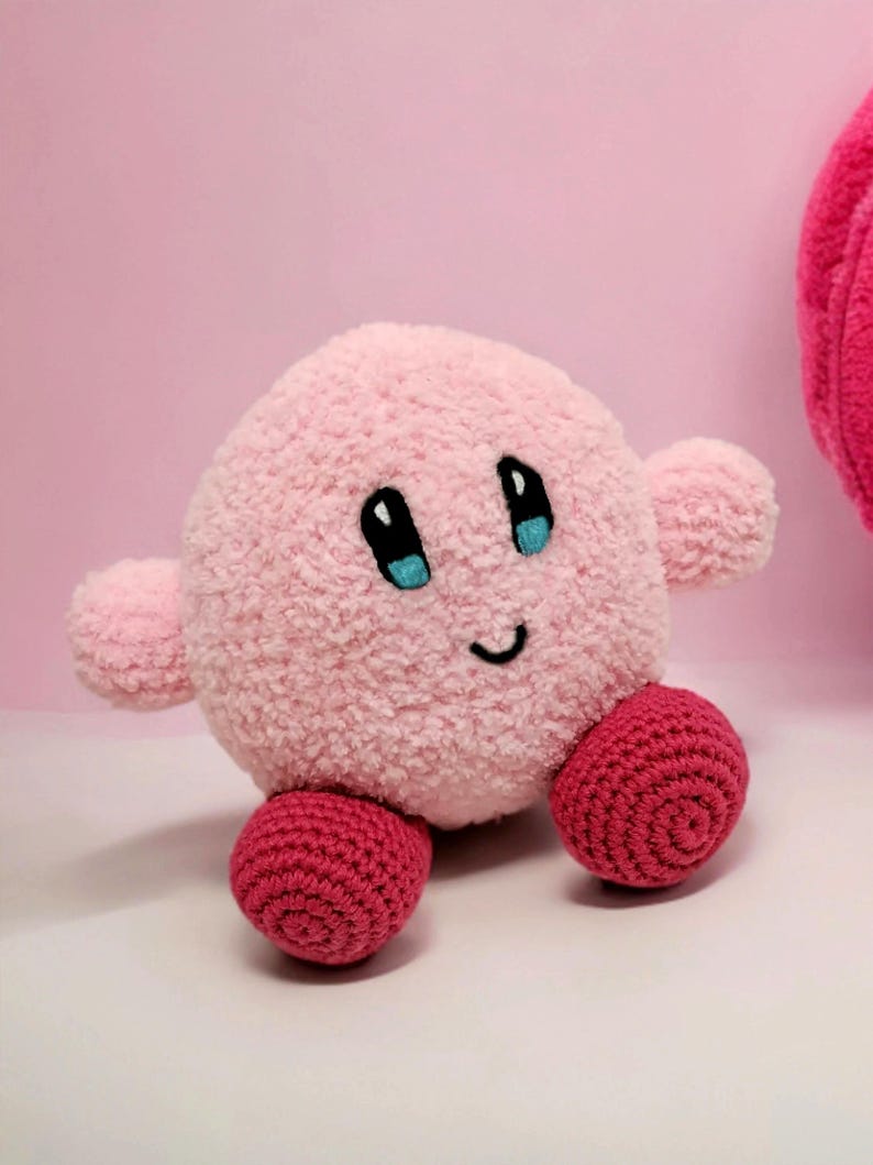 Kirby Amigurumi Crochet Pattern PDF Cute Beginner-friendly Plush Design ...